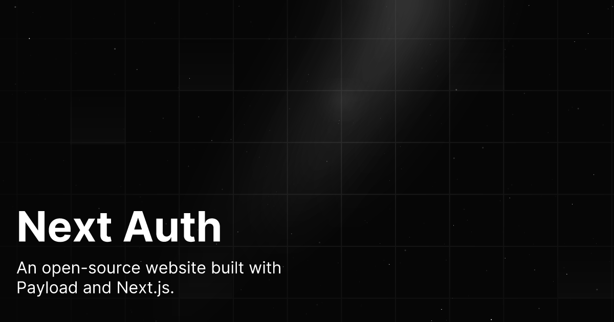 Next Auth Next Auth